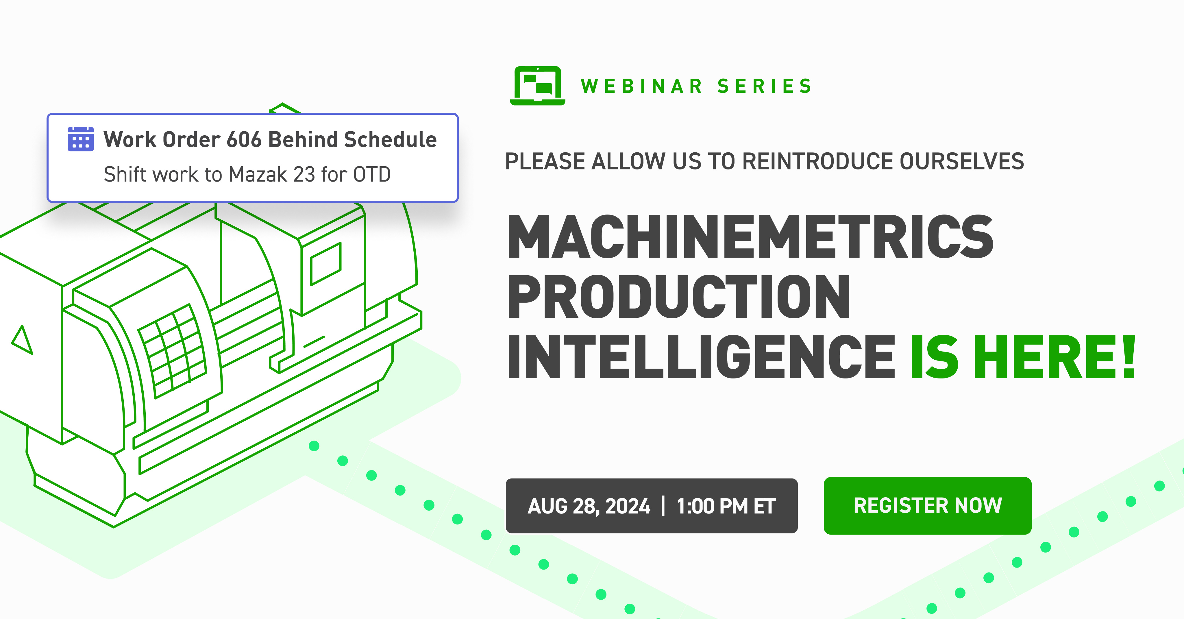 Live Product Launch Webinar | MachineMetrics Production Intelligence